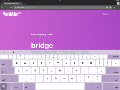初心者でも簡単！文字を入力するだけでロゴデザインを提案してくれるWEBサービス - 株式会社bridge